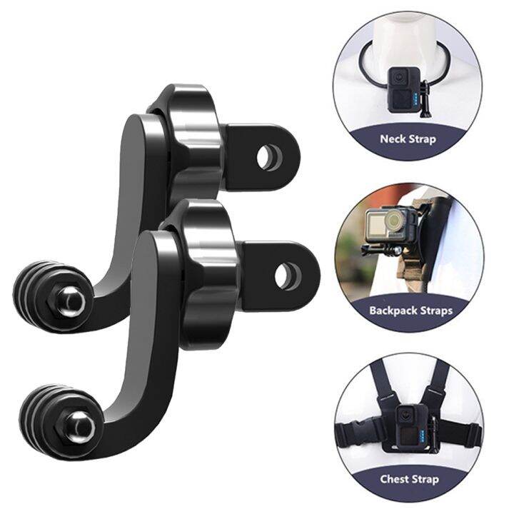 Vertical Mount For Gopro Hero 11 10 9 8 7 6 5 4 Insta360 DJI Osmo ...