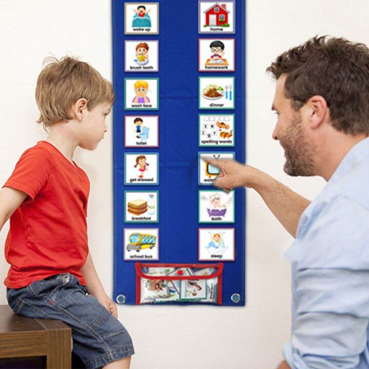Daily Visual Schedule For Kids Kids Daily Routine Cards Home Chore ...