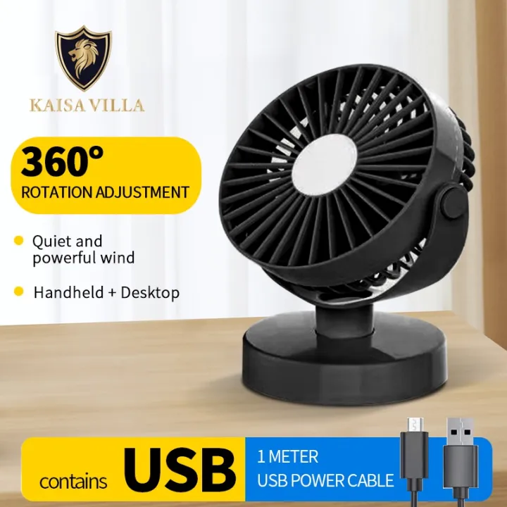 Kaisa Villa electric fan stand fan portable small electric fan mini ...