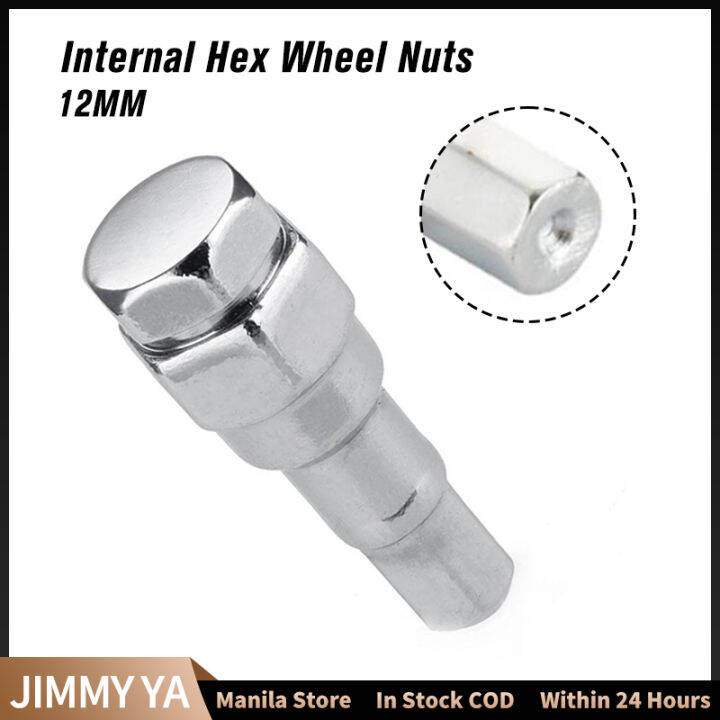 12mm Internal Hex Allen Key Lugnuts Wheel Locking Hex Key 62mm ...