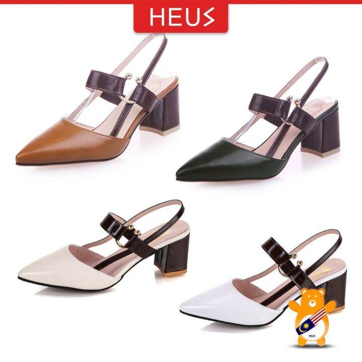 HEUS Zeov High Heels (Ready Stock) | Lazada