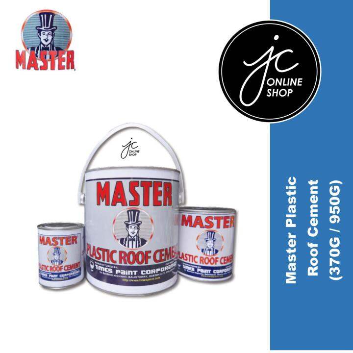 MASTER PLASTIC ROOF CEMENT 370G/ 950G | Lazada PH