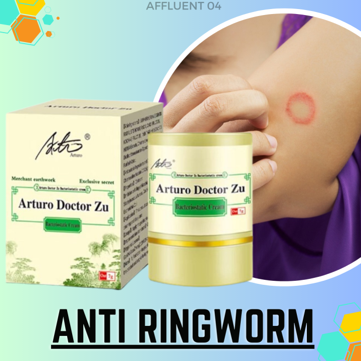 ARTURO DOCTOR ZU -ANTI RINGWORM Gamot sa sakit sa balat 15g Skin Herbal ...
