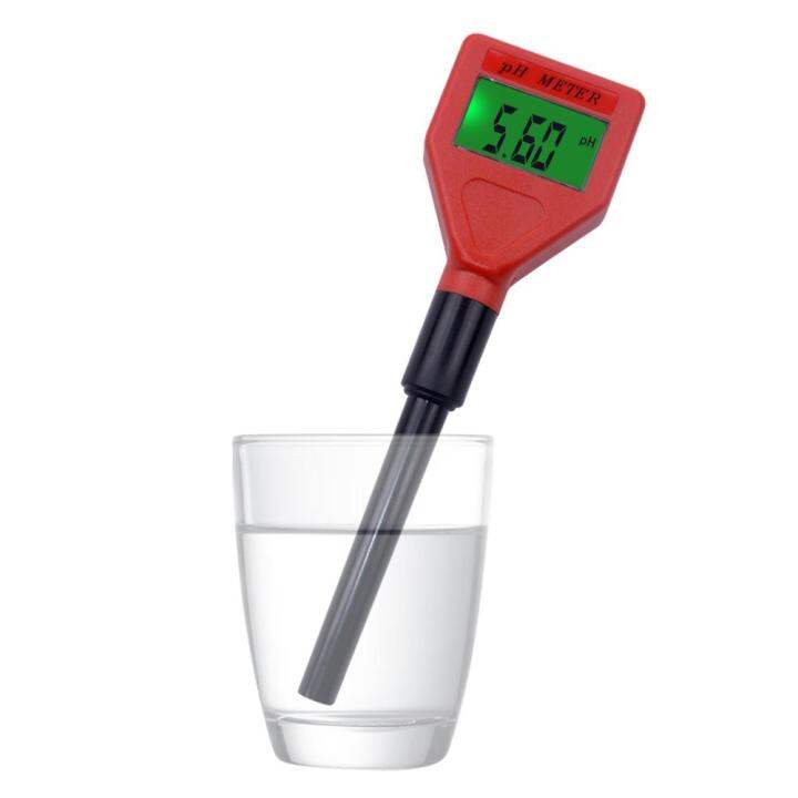 RCYAGO pH Meter LCD Display Acidimeter Tester with Backlight Experiment ...