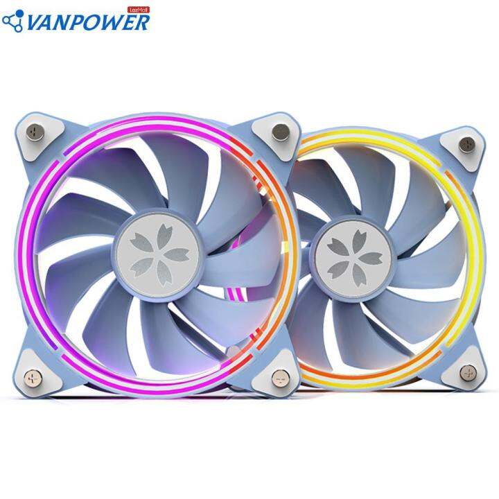 Yeston ZEAGINAL 12cm PC Case Cooling Fan Hydraulic 4Pin PWM 1800RPM CPU ...