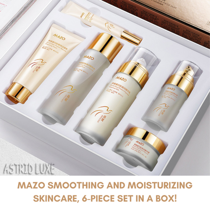 MAZO - Bird's Nest Collagen 6 in 1 Skin Care Set - All Skin types I Oil ...