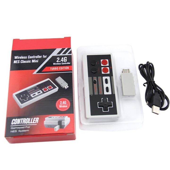 Wireless Gamepad Controller For NES For SNES Mini Classic Console 2.4G ...