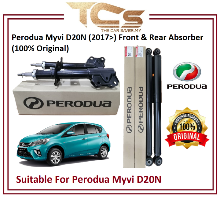 Perodua Myvi D20N (2017) Front & Rear Absorber (100% Original) | Lazada