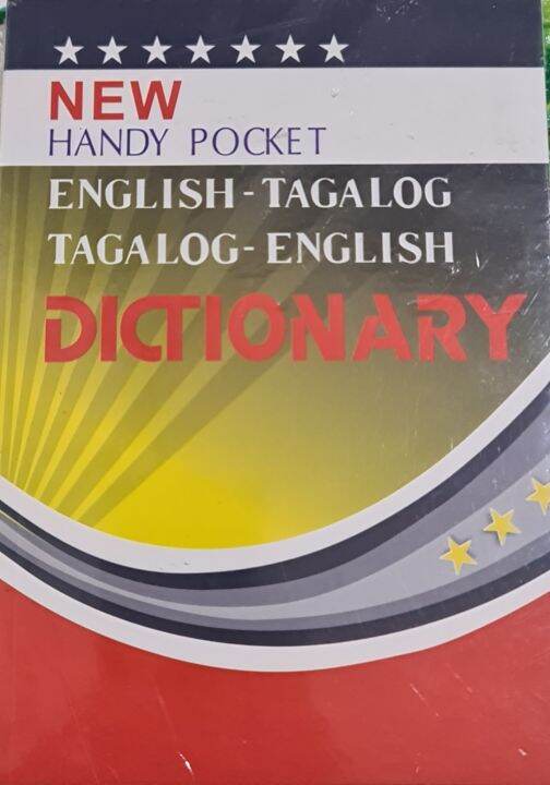 New Handy Pocket English - Tagalog - Tagalog - English Dictionary ...