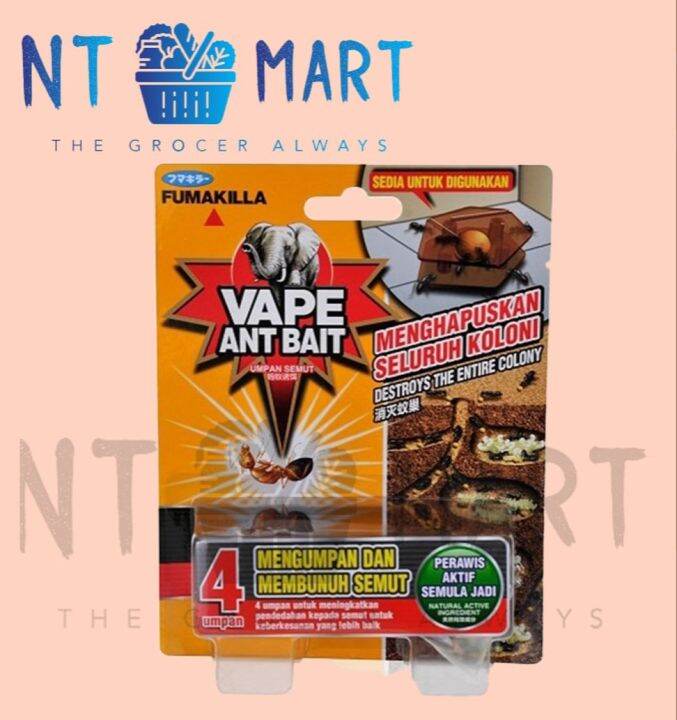Fumakilla Vape Ant Bait 4's | Lazada