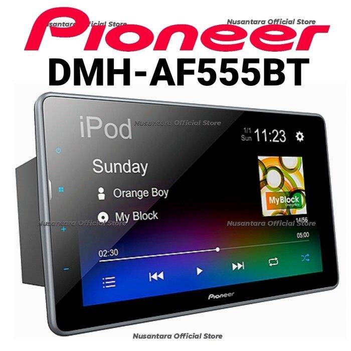 BARU PIONEER DMH-AF555BT DOUBLE DIN 9 INCH FLOATING DMHAF555BT | Lazada ...