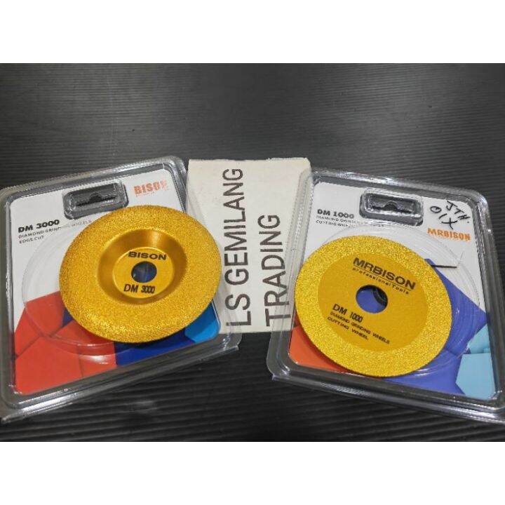 LS GEMILANG DM3000 DM1000 DIAMOND GRINDING WHEELS TILE CUT MOZEK STONE ...