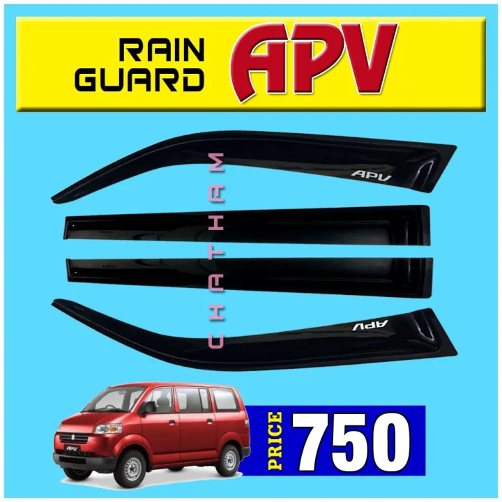 Suzuki APV ( Rain Guard Window Door Visor ) - | Lazada PH