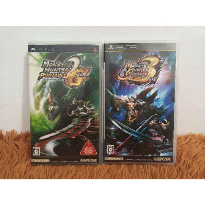 PSP UMD Monster Hunter Portable 2G & 3rd (Japan Import) | Lazada PH