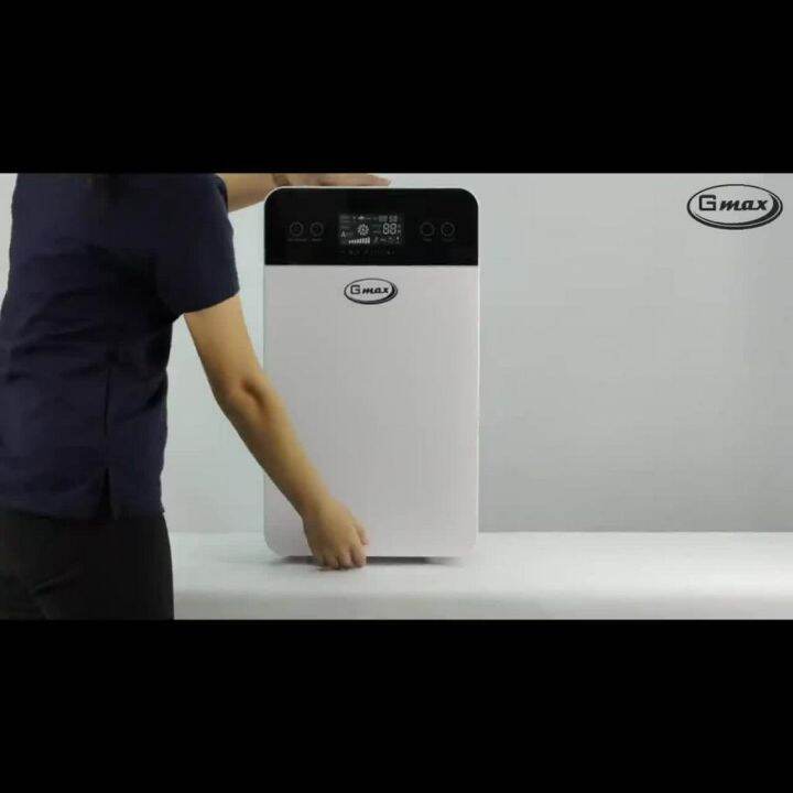 Woww สุดคุ้ม Gmax เครื่องฟอกอากาศ พื้นที่ 35 ตรม. รุ่น AP-901 มีหน้าจอ LCD กรอง3ชั้น HEPA กรอง ...