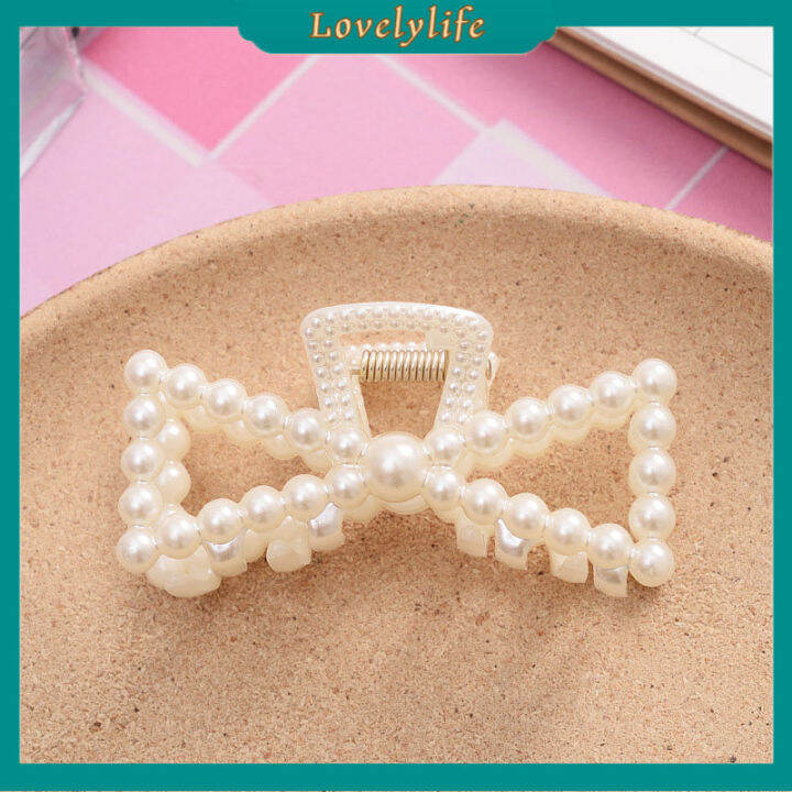 Lovelylife🔥 Jepit Rambut mutiara / jepit rambut baki mandi / keanggunan ...