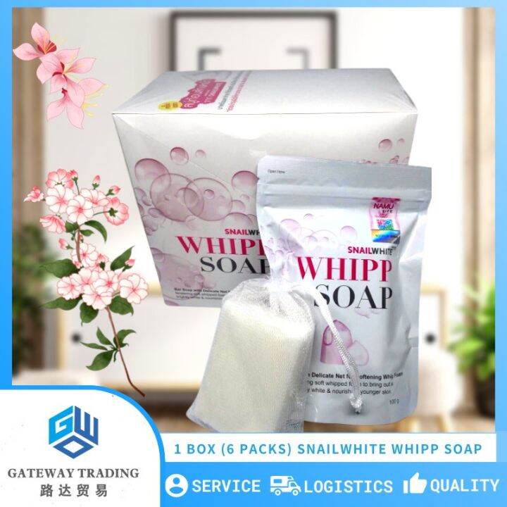 Snail White Whipp Soap With Soft Foam | Lazada PH