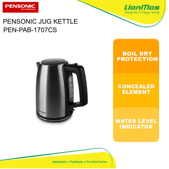PENSONIC JUG KETTLE PEN-PAB-1707CS | Lazada