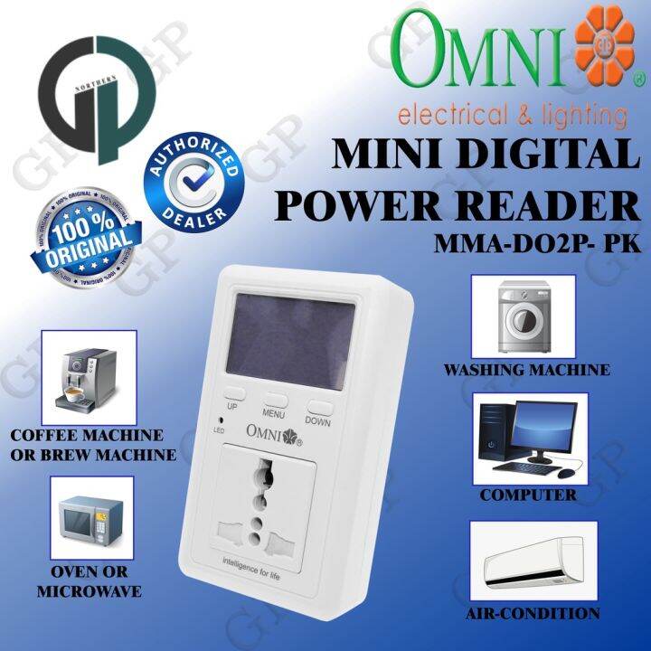 ♕Omni Mini Digital Power Reader electricity reader MMA-DO2P-PK ...