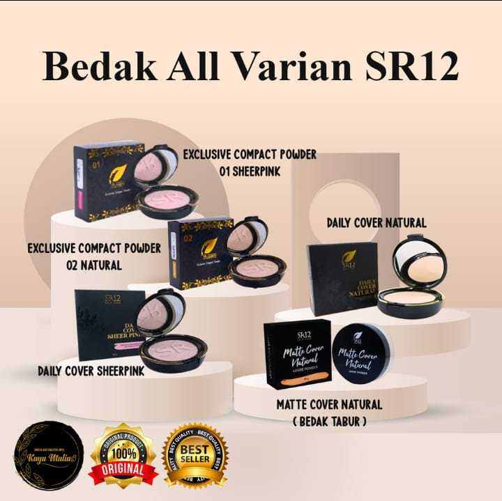 Bedak All Variant Sr12bedak Padat Dan Bedak Tabur Lazada Indonesia