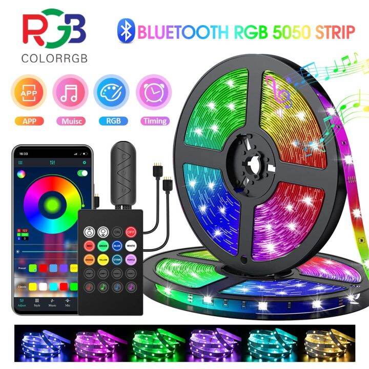 Color Changing Led Strip Music | Lazada.co.th