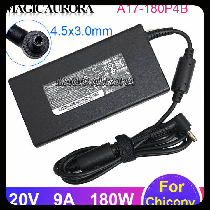 Genuine Chicony A17-180P4B 180W Charger 20V 9A A180A063P AC Adapter For ...
