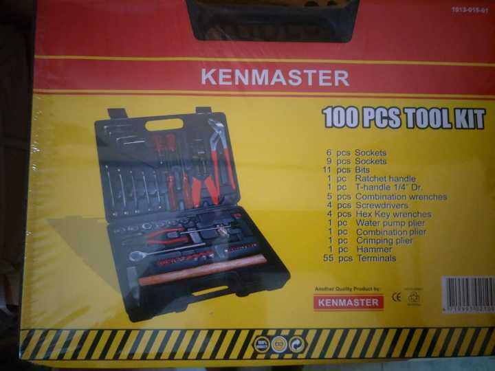 Tools Kit Set 100 Pcs Kenmaster N2 - Tools Kit Set 110 Pc - Peralatan ...