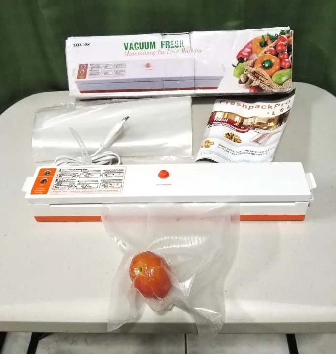 Household Intelligent Vacuum Food Sealer Preservation Machine | Lazada PH