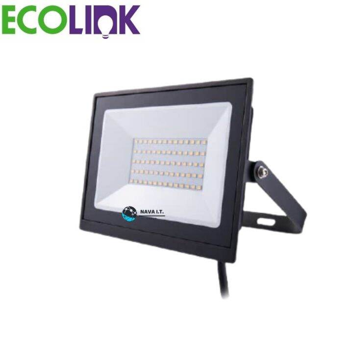 Ecolink LED FloodLight FL007 10W/830 3000K โคมฟลัดไลท์ โคมไฟสปอร์ตไลท์ ...