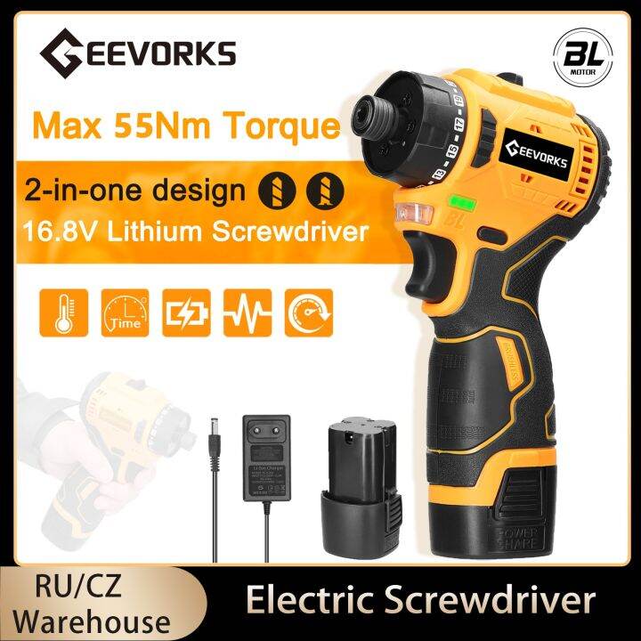 Io6524 Geevorks 55nm Brushless Electric Drill Screwdriver Repairing
