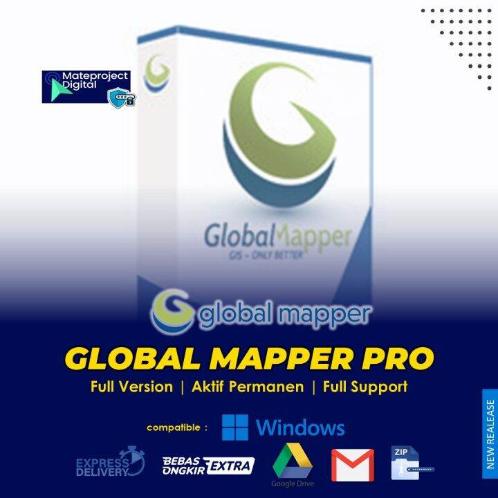 Software Global Mapper Pro 2022 Full Version Lisensi Lifetime | Lazada Indonesia