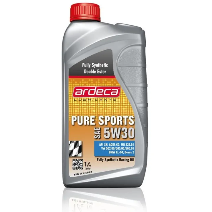 Ardeca Pure Sports 5W30 Fully Synthetic Double Ester Engine Oil (1L ...