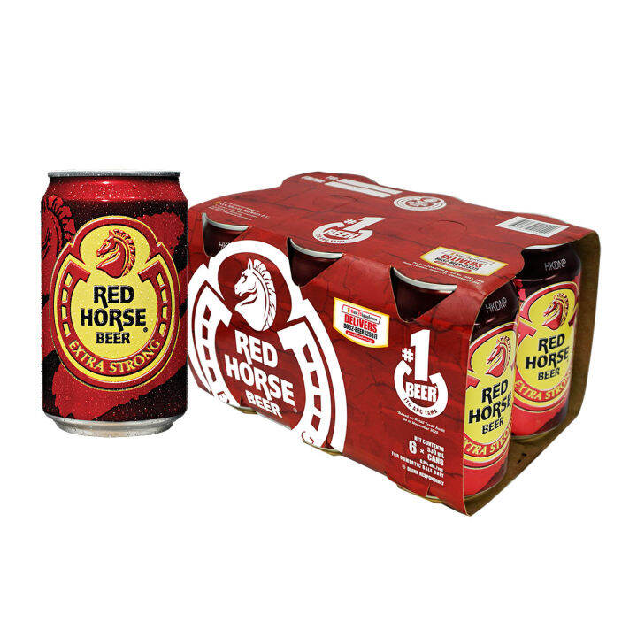 Red Horse Beer Can 330ml x 6 | Lazada PH