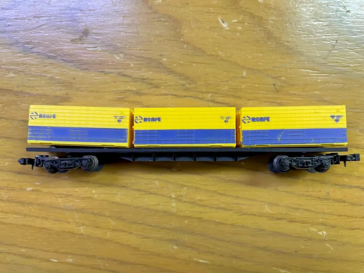 Brand new N Scale LIMA (Italy) Container Wagons N Scale LIMA (อิตาลี ...
