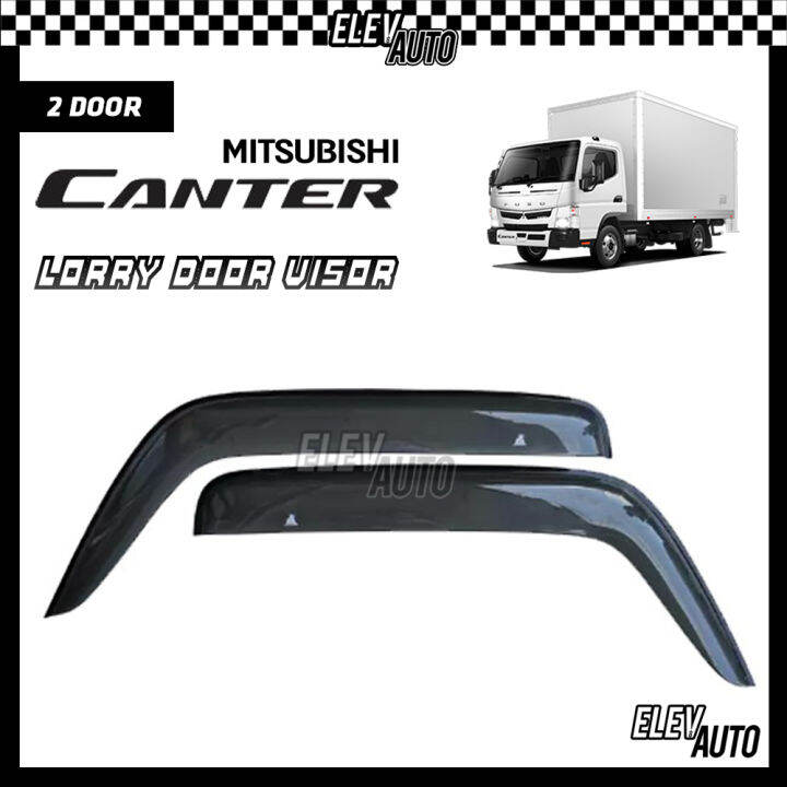 Mitsubishi Canter PREMIUM Injection Door Visor | Lazada
