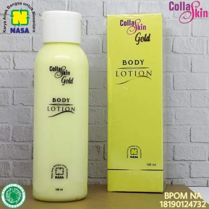 COBL Collaskin Gold Body Lotion Nasa / Mampu Mencerahkan Kulit Kusam / Meratakan Warna Kulit ...