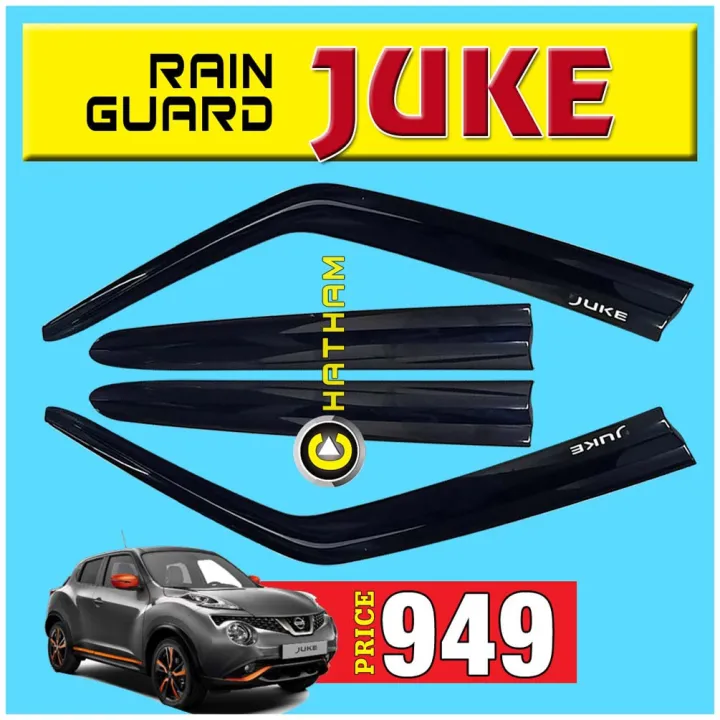 Rain Guard for Nissan Juke ( Window Door Sun Visor ) | Lazada PH