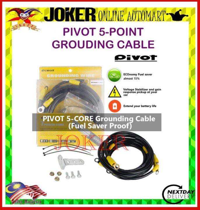 PIVOT 5-Point Ignition Earth Grounding Cable JAPAN Grounding | Lazada
