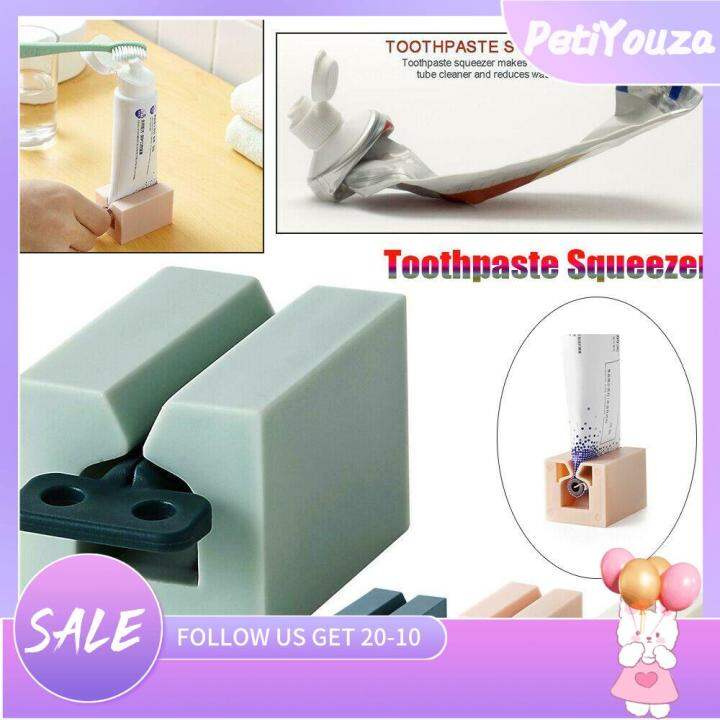 1 PC pp Home Living Fashion multifunction squeezer Toothpaste Dispenser ...