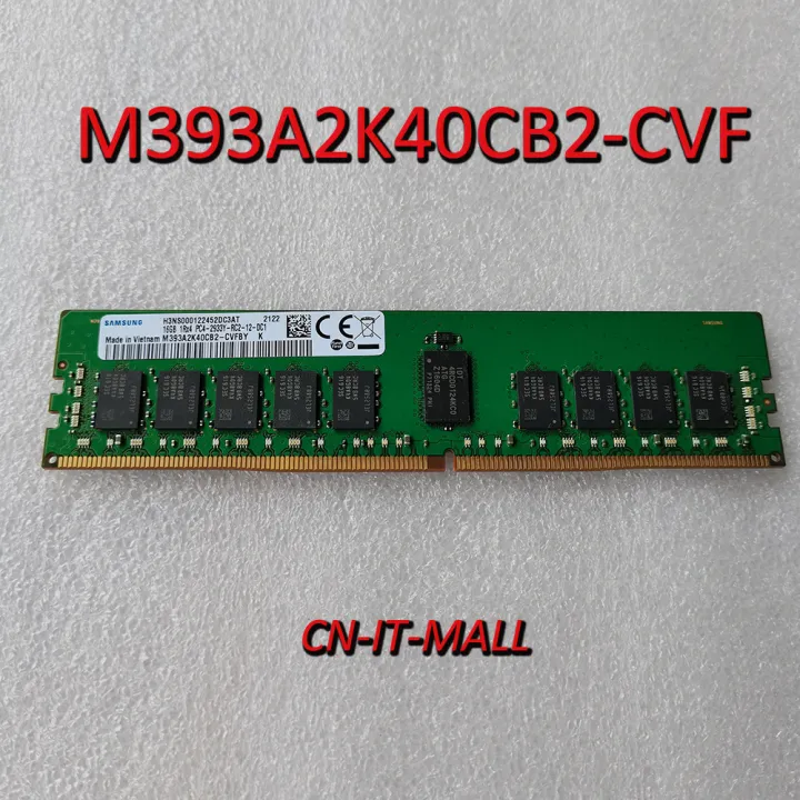 หน่วยความจำเซิร์ฟเวอร์แรม M393A2K40CB2-CVF,หน่วยความจำ RAM 1RX4 16G PC4 ...