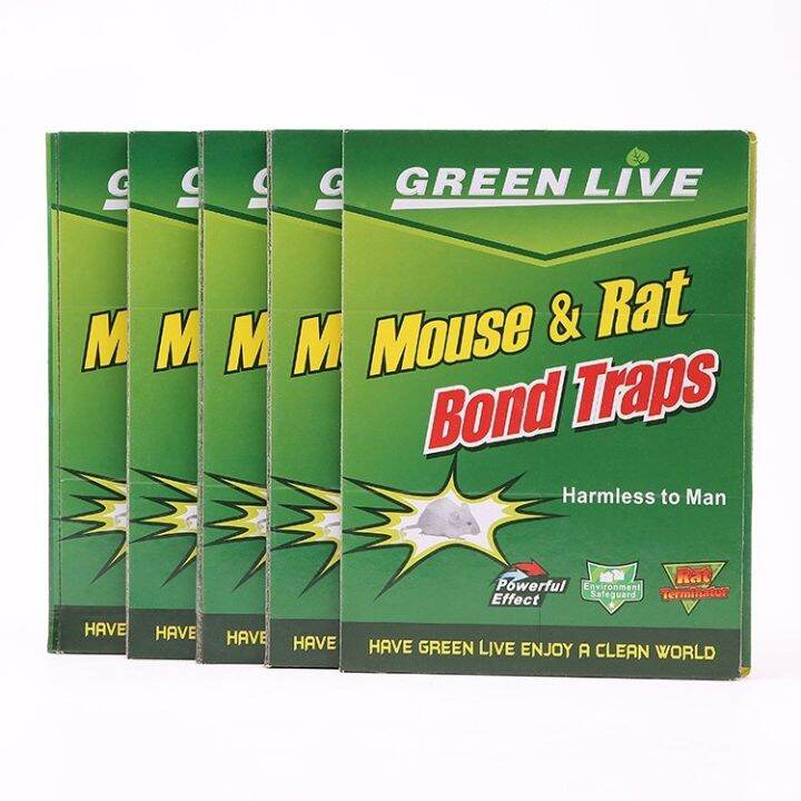 Mouse and Rat Catcher Glue Trap sticker mice board Rodent Expert Sticky ...