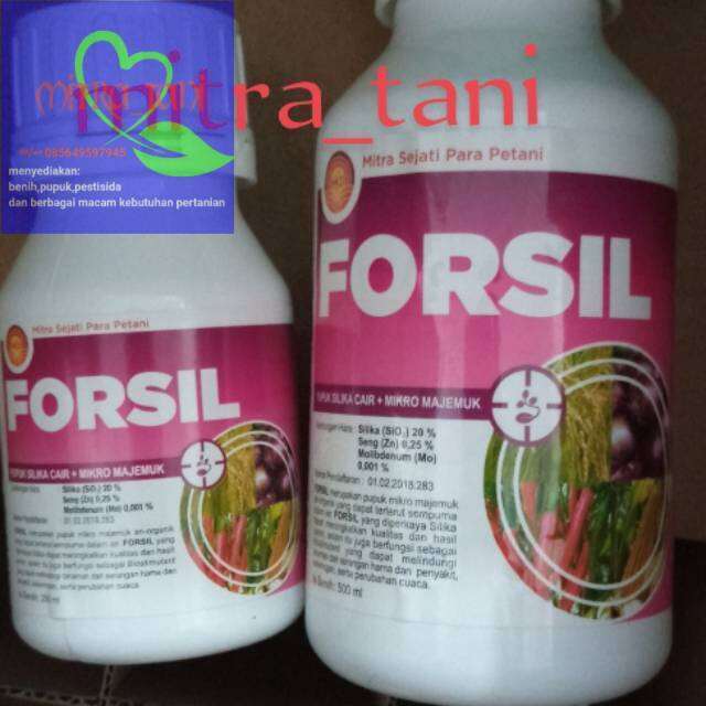 pupuk silica cair FORSIL 250ml dari MITRA KREASI DHARMA | Lazada Indonesia