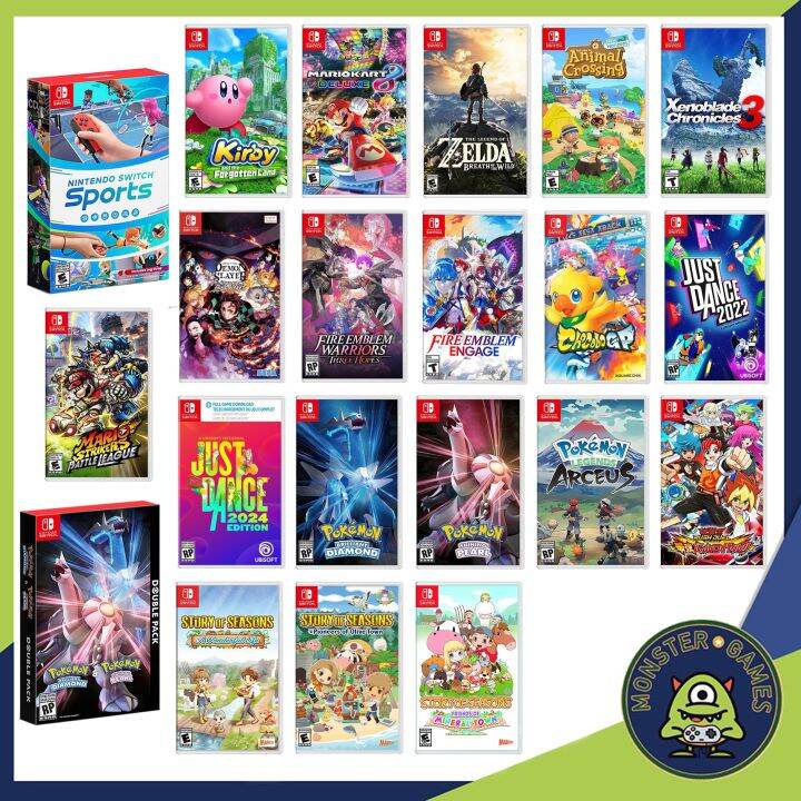 Nintendo Switch Sports , Kirby , Mario Kart , Zelda , Animal Crossing ...