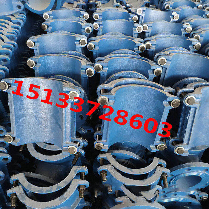 PEPVC pipe ball milling cast iron Hough's joint splint flange three-way ...