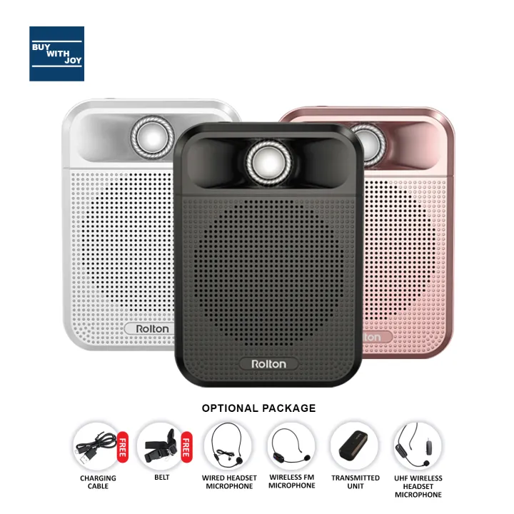 ROLTON K700 Voice Amplifier Speaker Lecturer Speaker Bluetooth ...