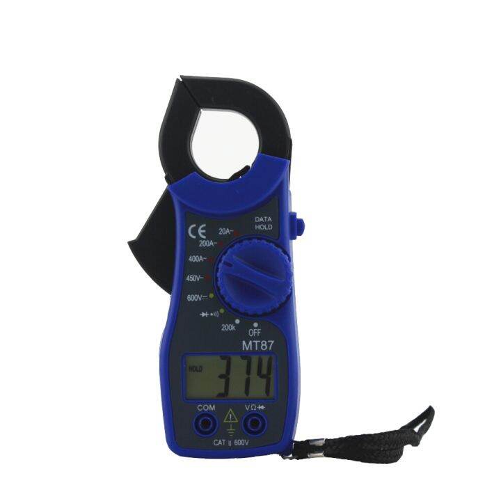 Mini MT87 Digital Clamp Multimeter Amper Clamp Meter Test Current Clamp ...