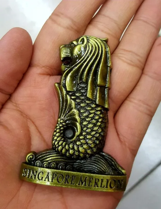 Singapore Merlion Metal Ref Magnet | Lazada PH