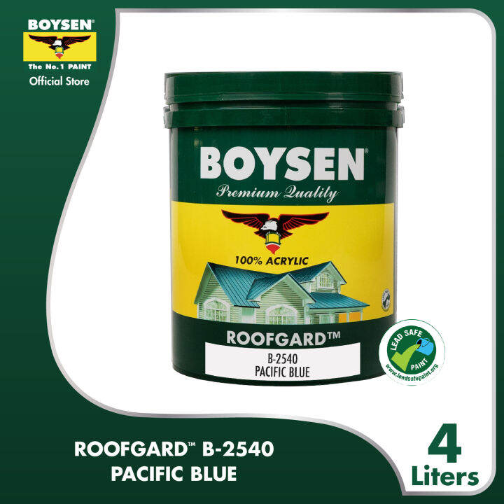 BOYSEN Roofgard Pacific Blue B2540-4L | Lazada PH