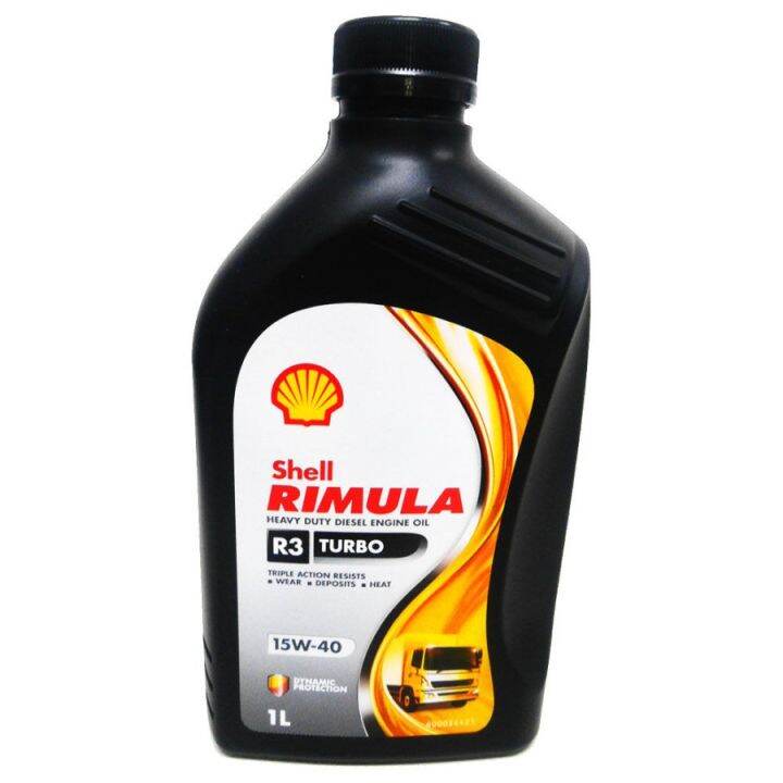 Shell Rimula R3 Turbo 15W-40 Original - Pelumas Oli Mesin Mobil Diesel ...