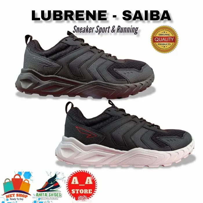 Sepatu Pria Lubrene Saiba Sepatu Running Gaya Sneaker | Lazada Indonesia